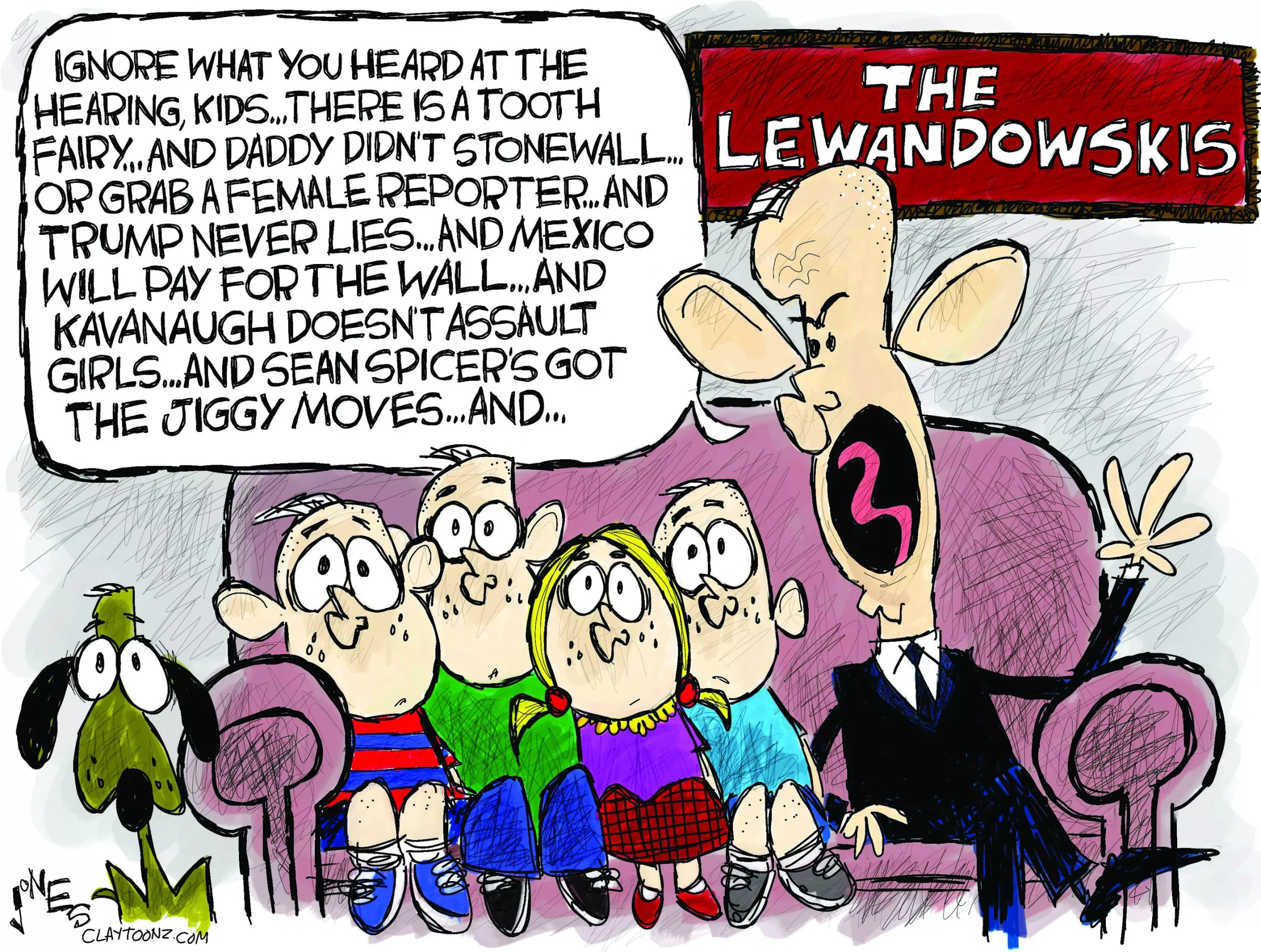 Claytoon of the Day: Corey's Fairy Tales