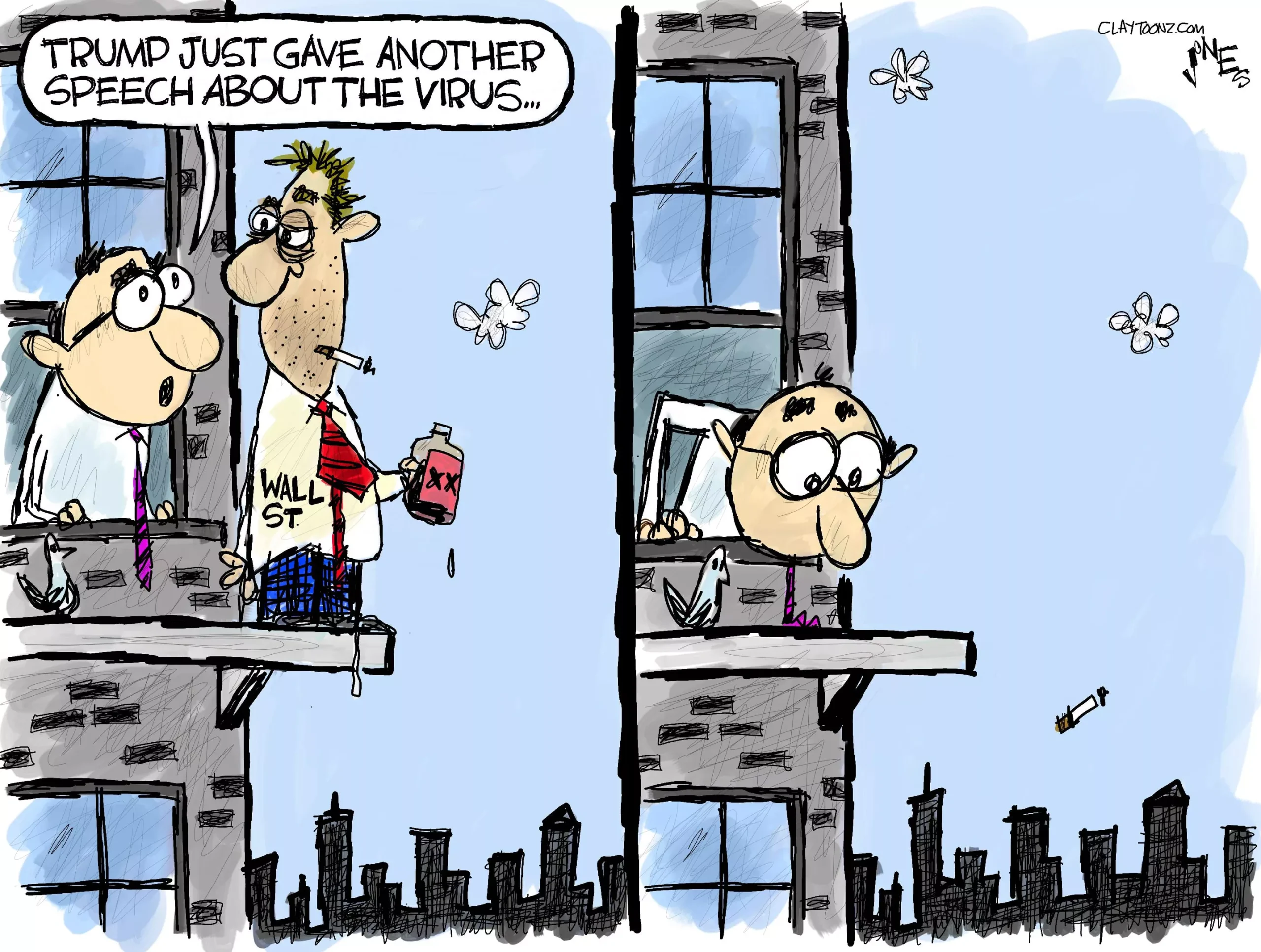 Claytoonz: Jump For Trump