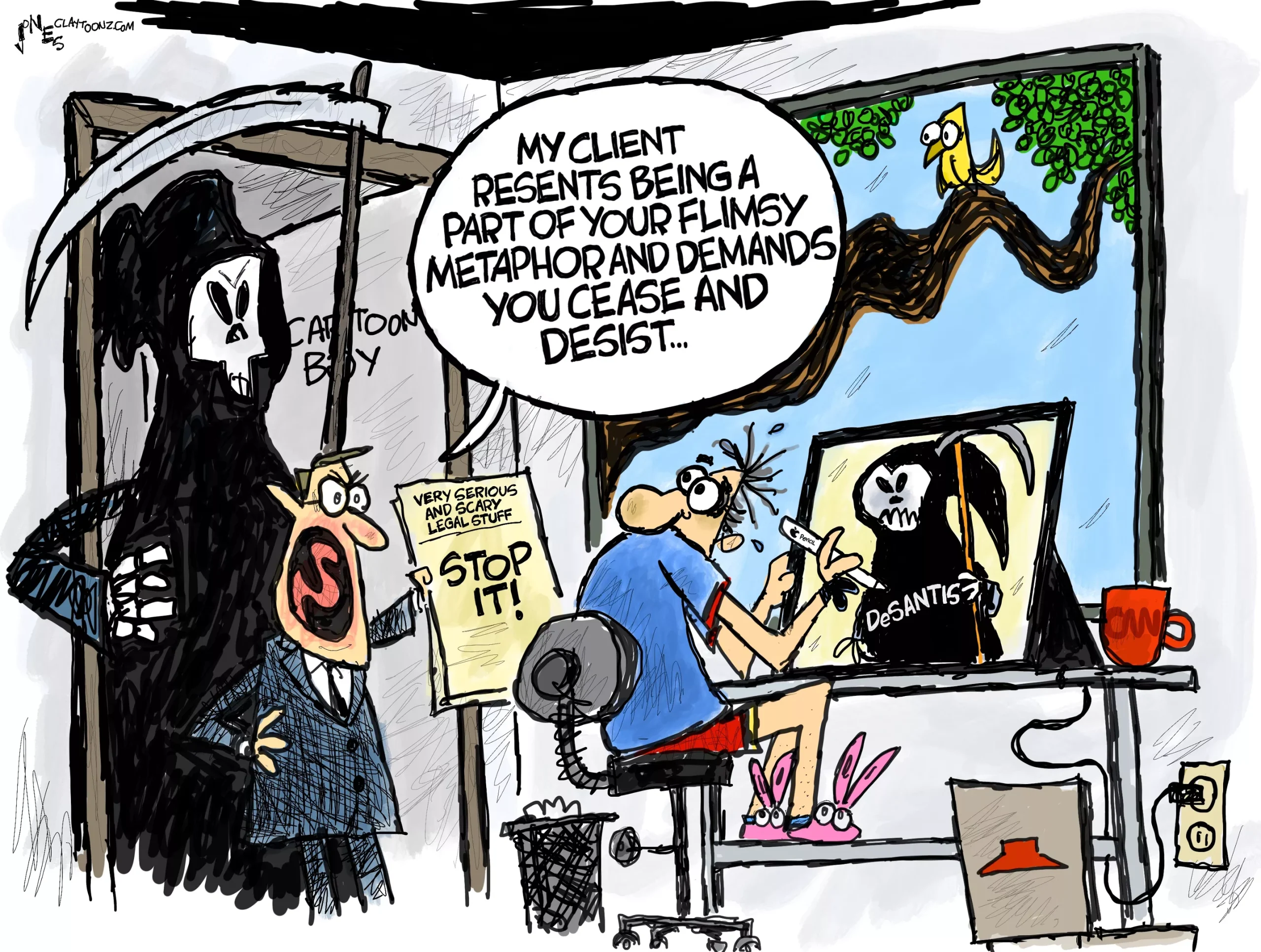 Claytoonz: DeathSantis